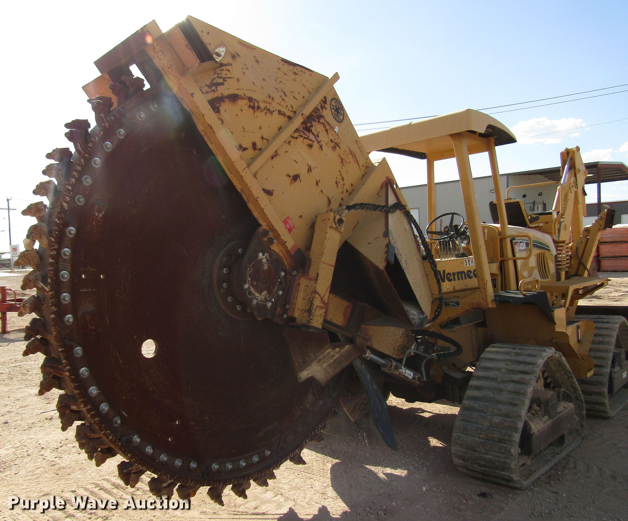 2008 Vermeer RTX1250 rock saw in Odessa, TX | Item DG1401 for sale ...