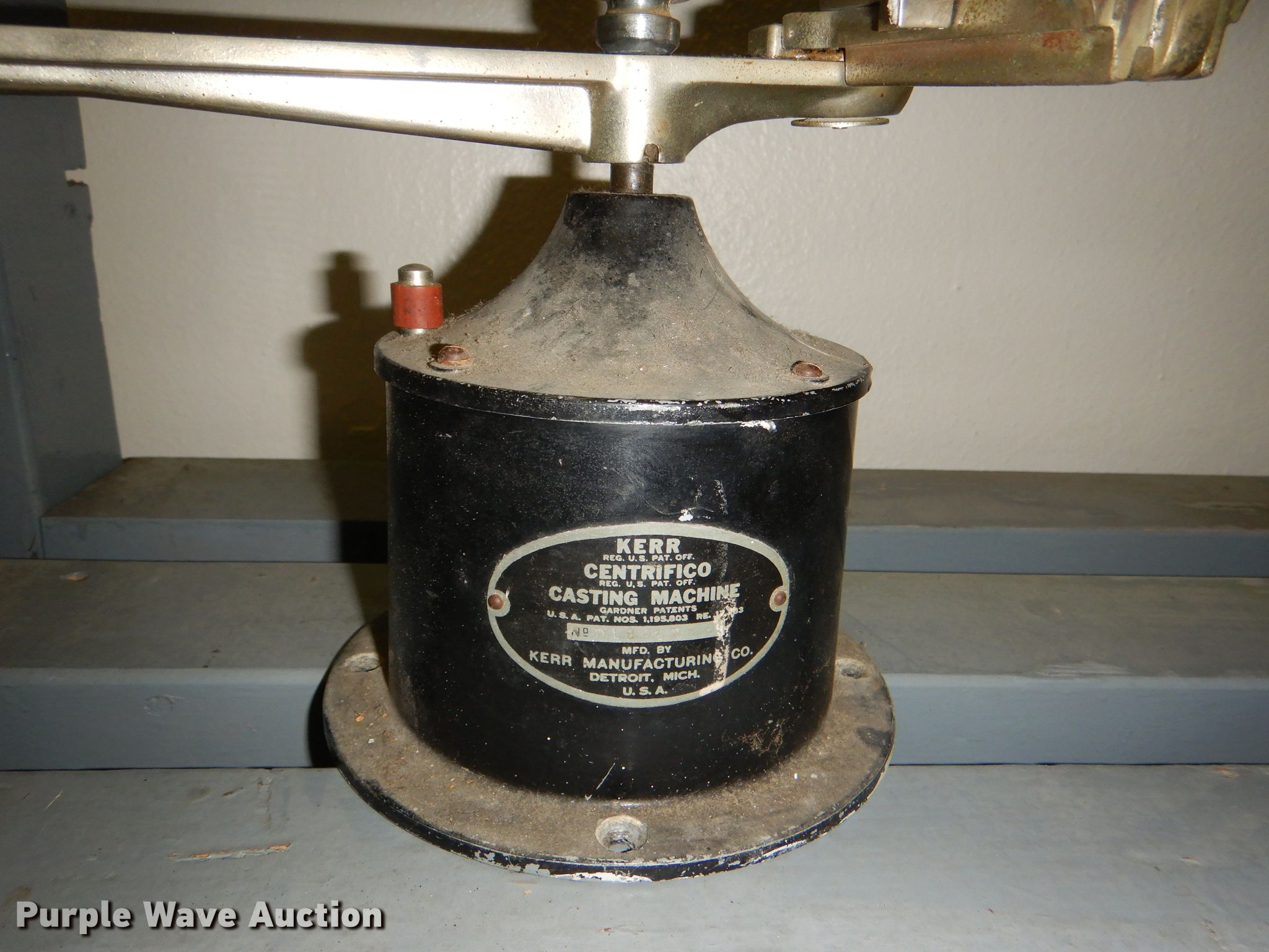 Kerr Centrifico casting machine in Osawatomie, KS | Item FP9209 sold ...