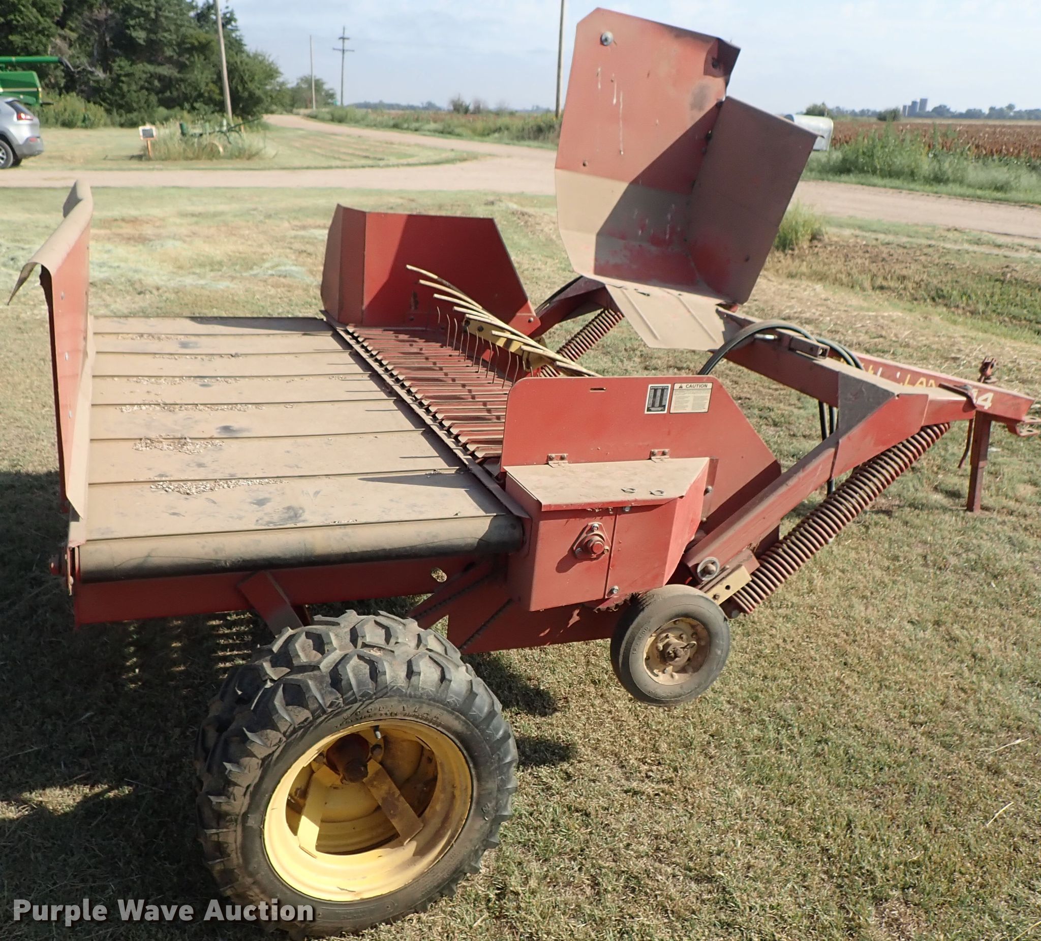 New Holland 144 windrow inverter in Offerle, KS | Item DE1012 sold ...