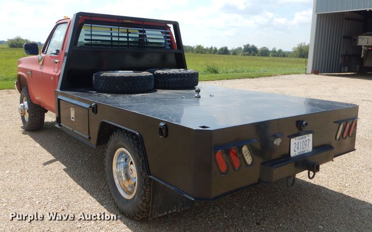 1982 Chevrolet K30 flatbed pickup truck in Yates Center, KS | Item ...