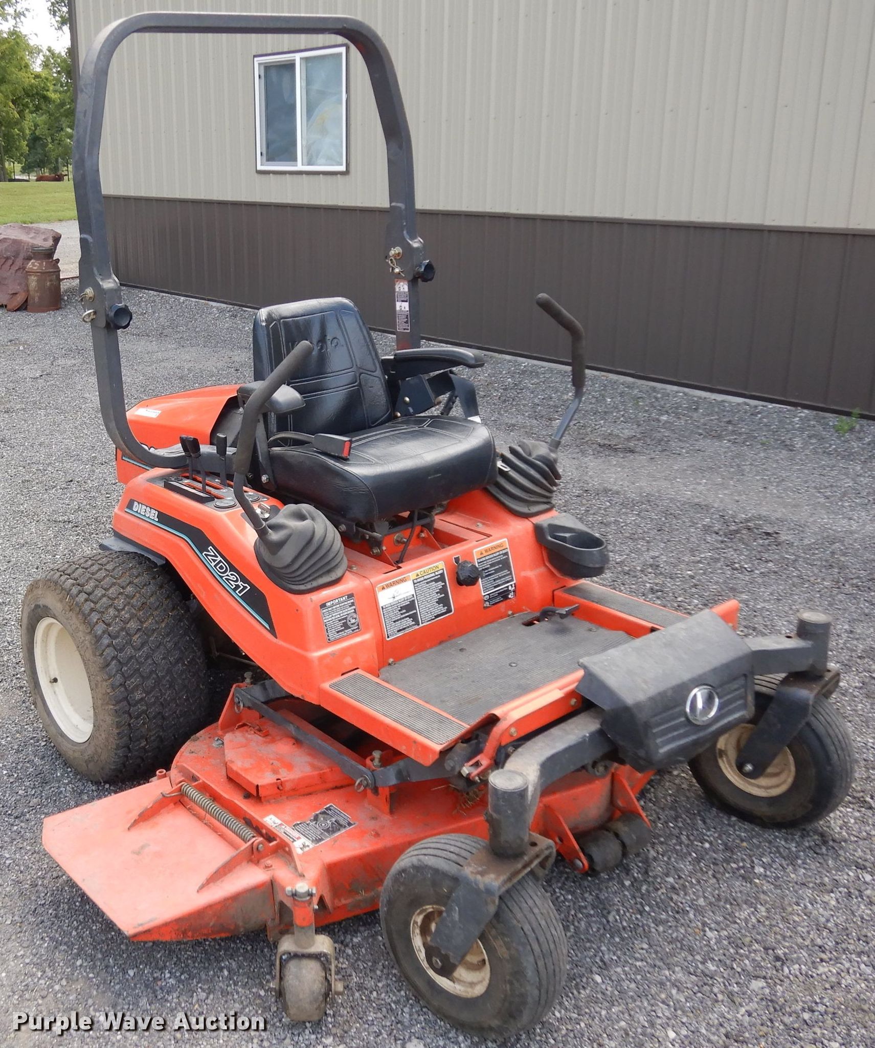 2006 Kubota ZD21 ZTR lawn mower in Easton, KS | Item GG9190 sold ...