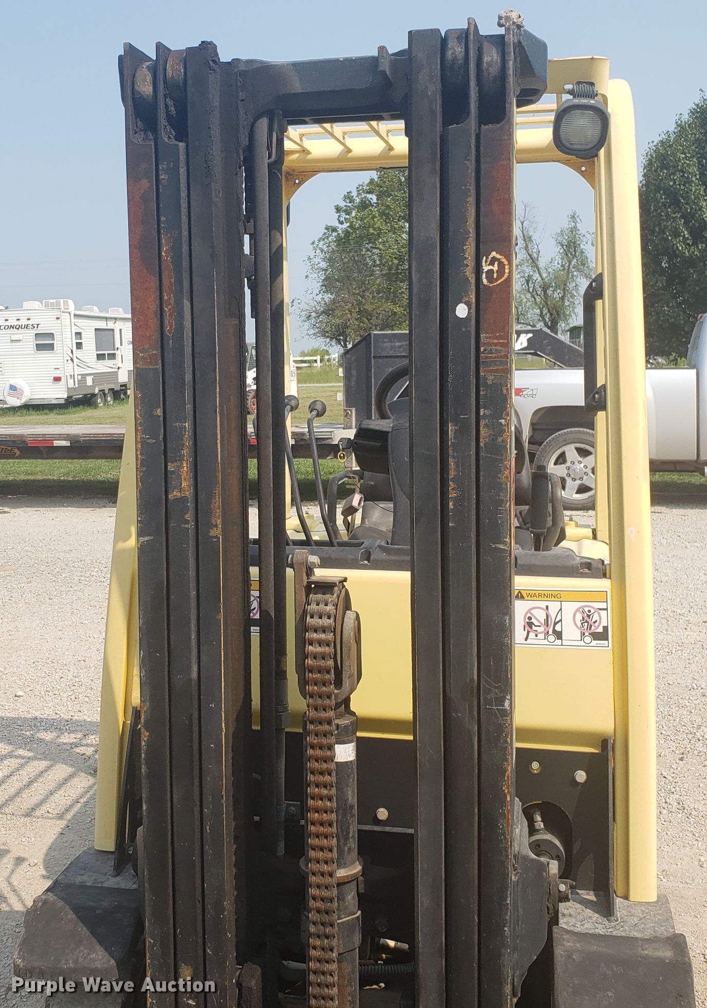 Hyster H30FT forklift in Holden, MO | Item GF9256 sold | Purple Wave