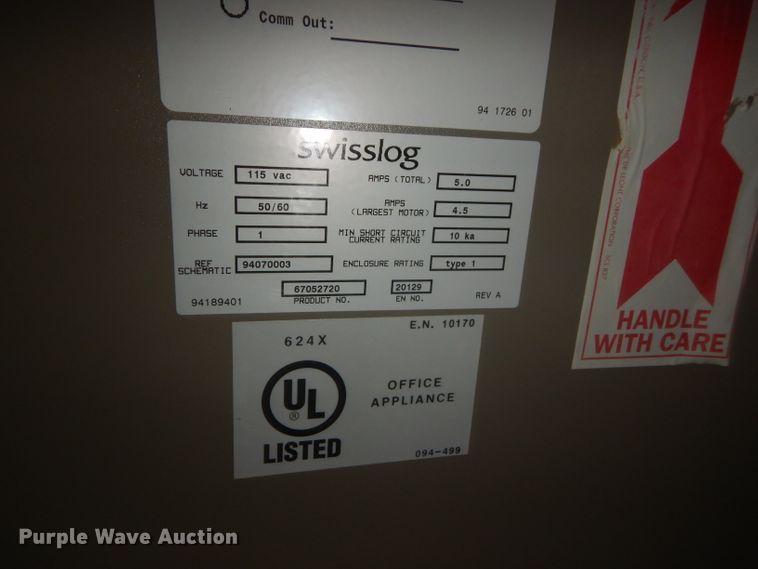 Swisslog Translogic pneumatic delivery system parts in Hays, KS | Item ...