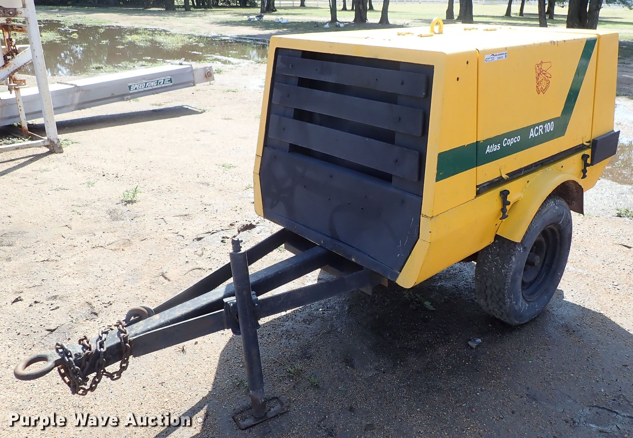 Atlas Copco ACR100 air compressor in Kinsley, KS | Item GB9478 sold ...
