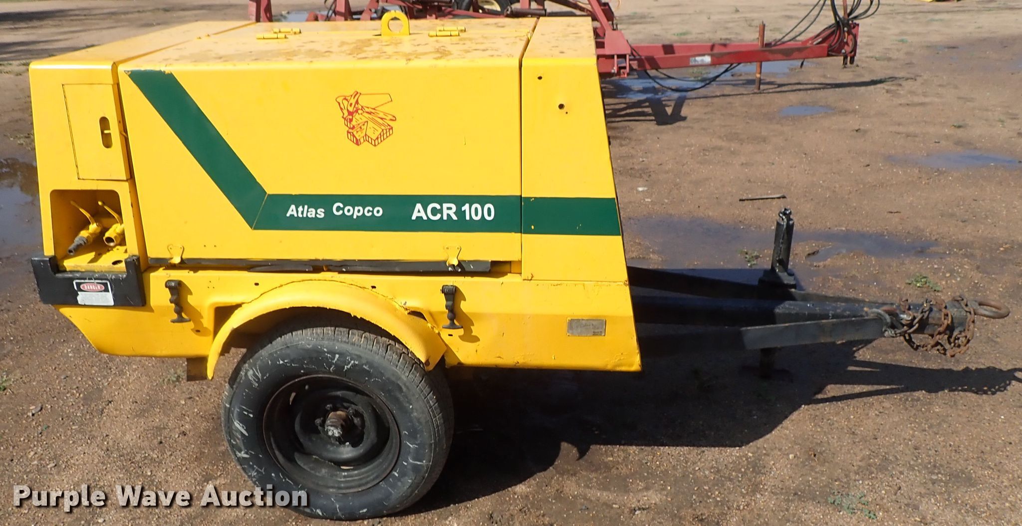 Atlas Copco ACR100 air compressor in Kinsley, KS | Item GB9478 sold ...
