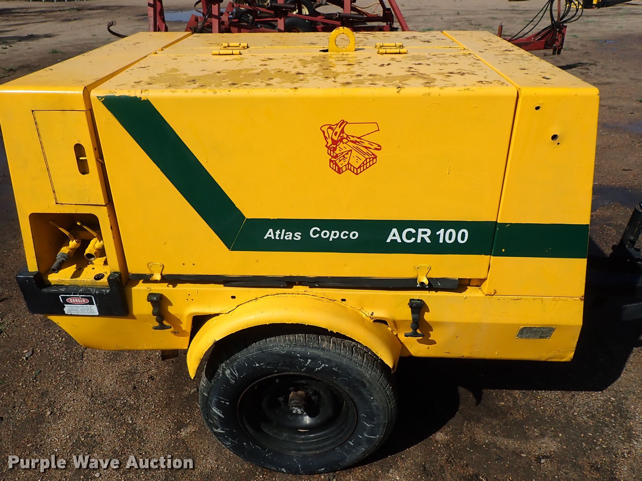 Atlas Copco ACR100 air compressor in Kinsley, KS | Item GB9478 sold ...