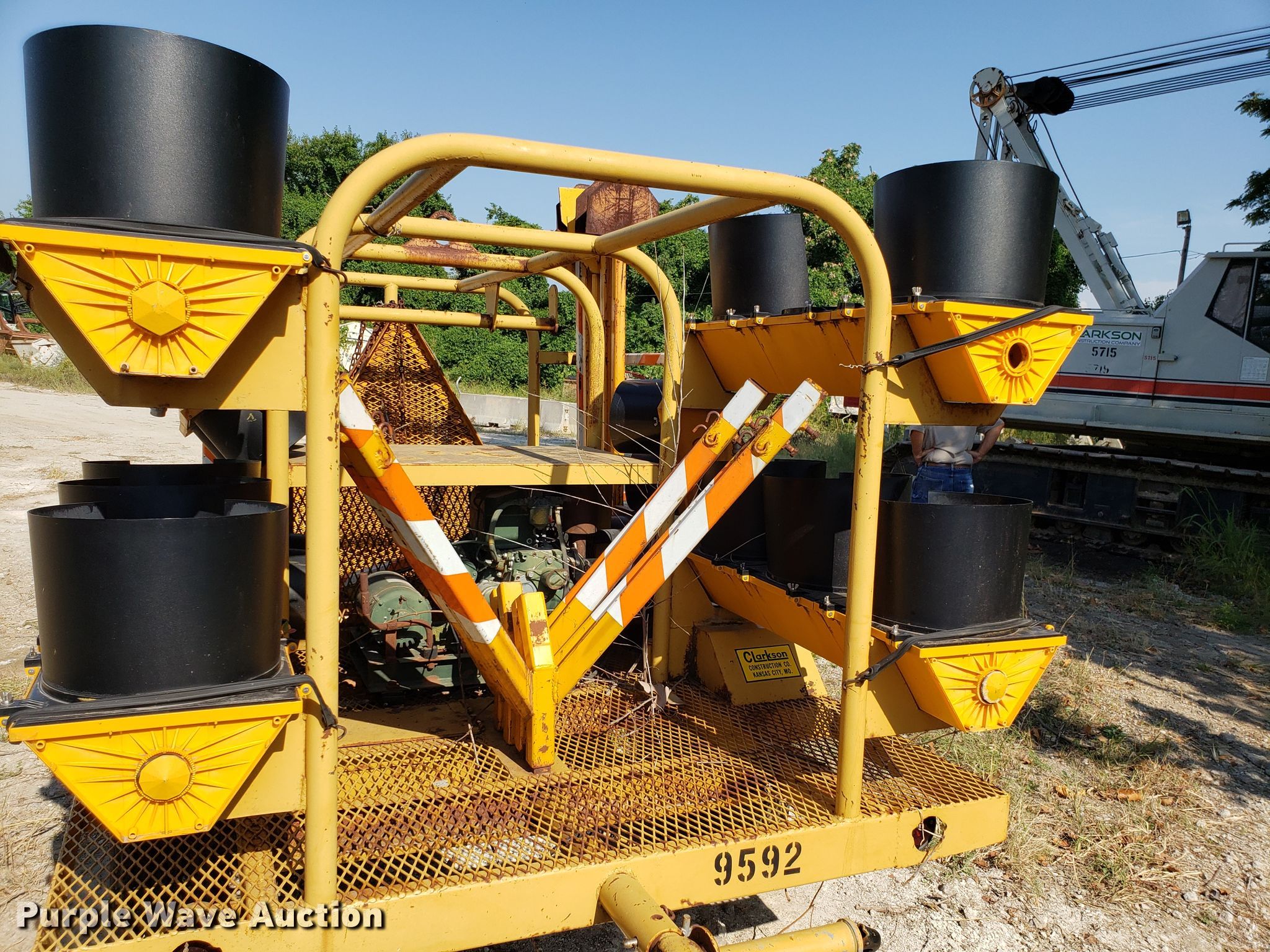 Shop built traffic control trailer in Kansas City, MO | Item DG7531 ...