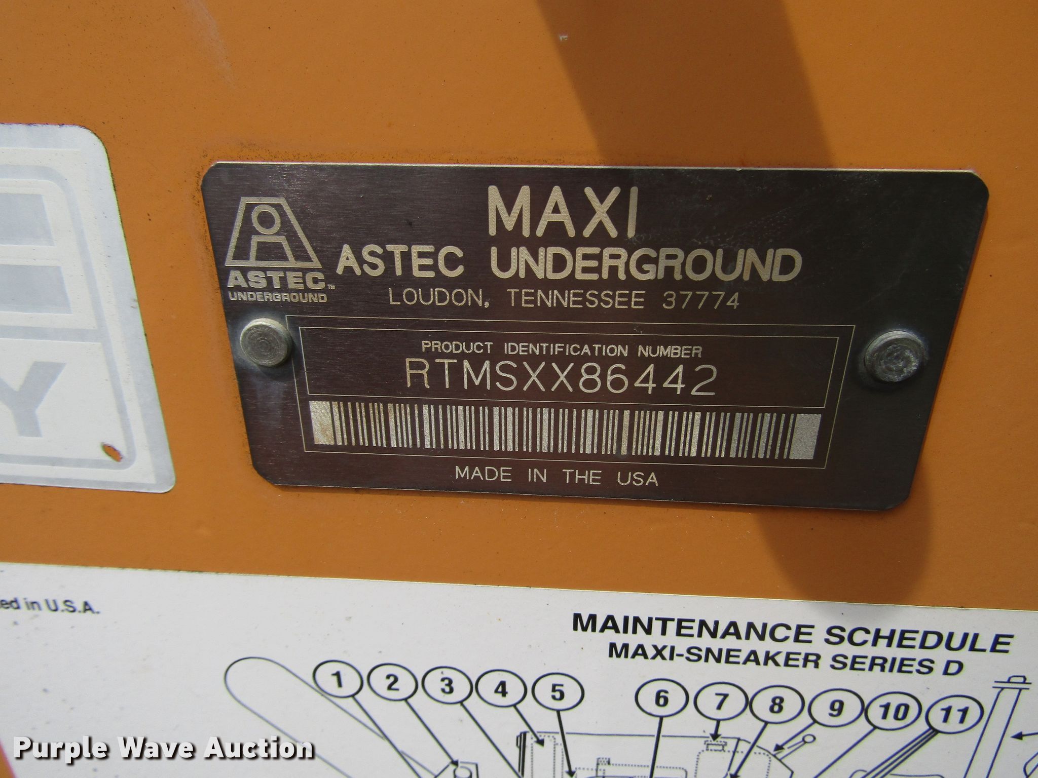 Astec Maxi Sneaker Series D cable plow in Clinton, IL | Item DG8145 ...