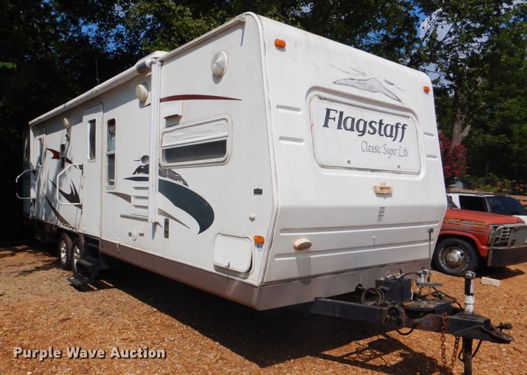 2008 Flagstaff Classic Super Lite camper in Antlers, OK | Item FT9430 sold | Purple Wave