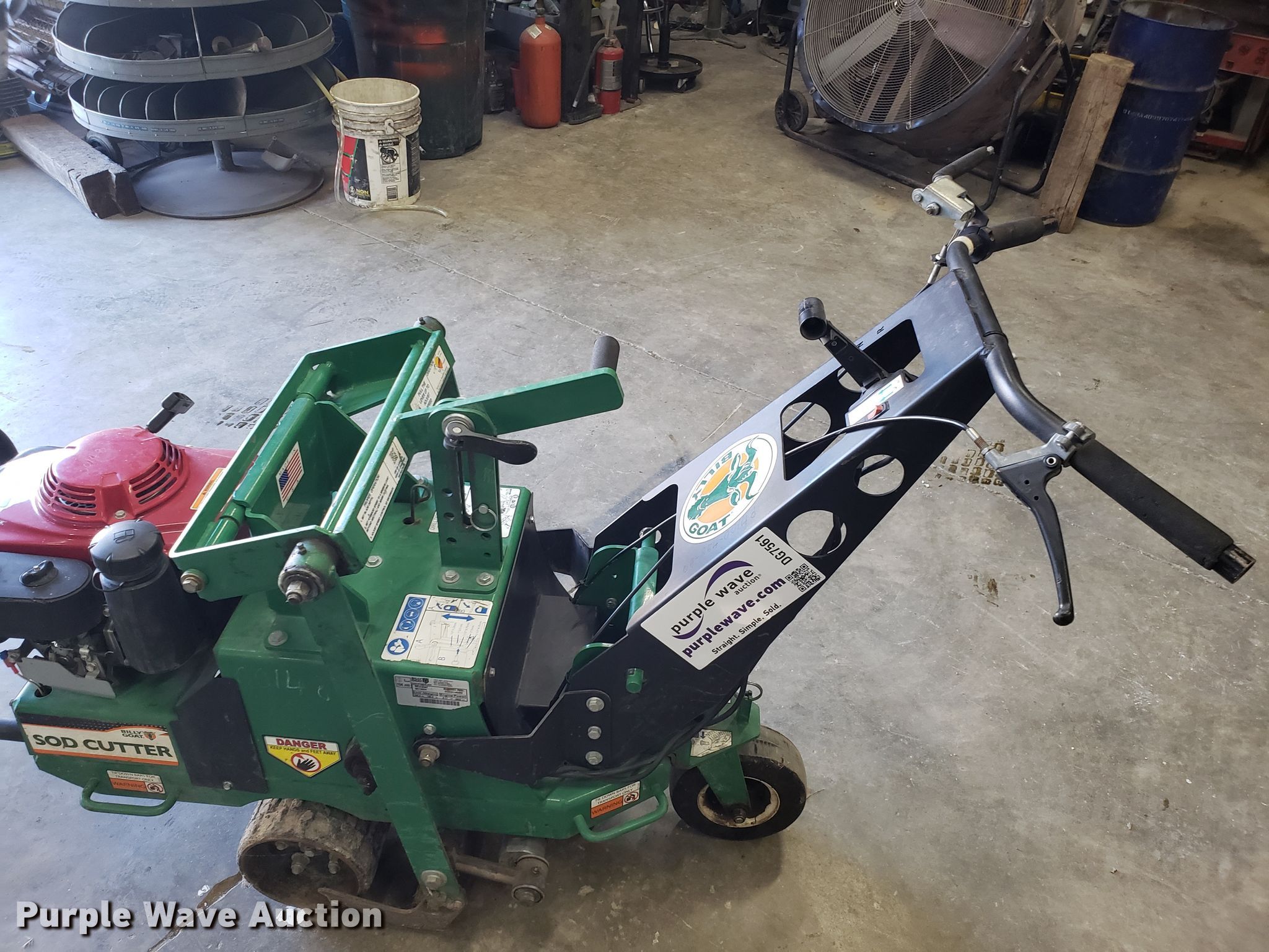 Billy Goat SC180H sod cutter in Claycomo, MO | Item DG7561 sold ...