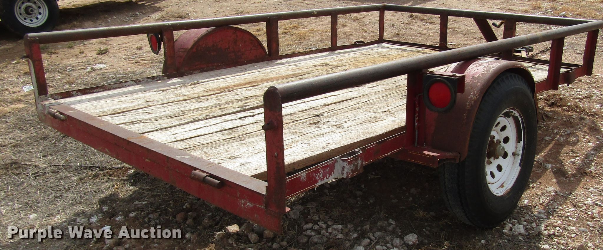 2011 Centex utility trailer in El Reno, OK | Item EQ9232 sold | Purple Wave