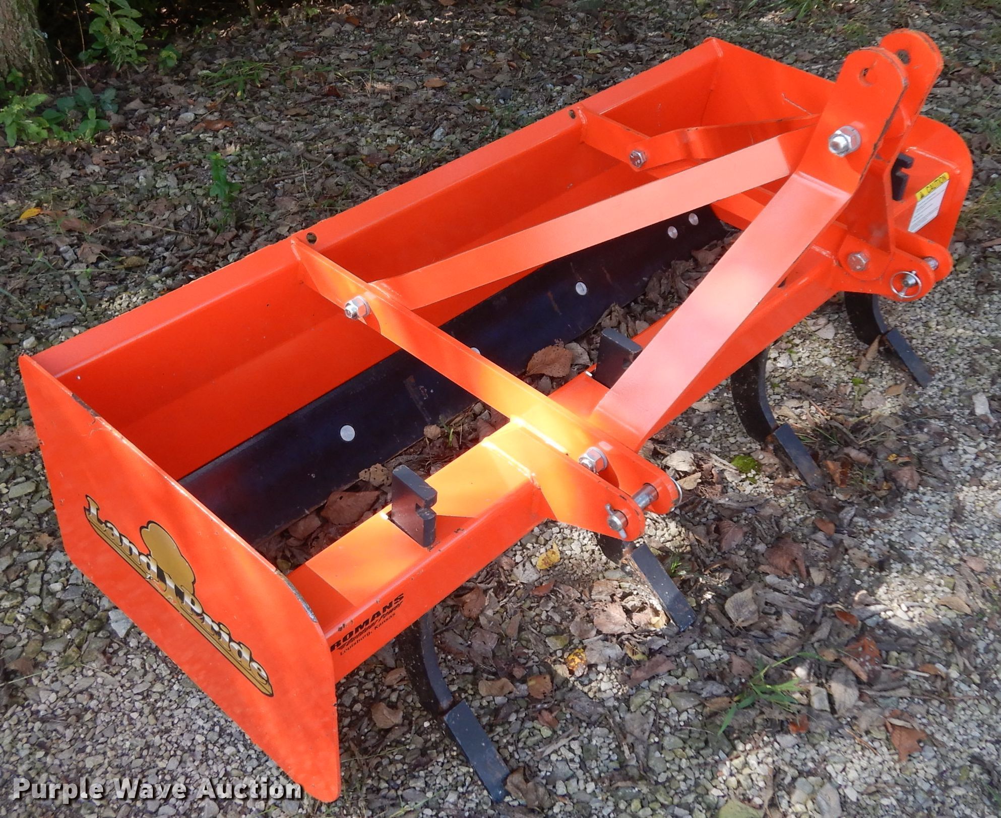 Land Pride BB1260 box blade in Olathe, KS | Item GI9340 sold | Purple Wave