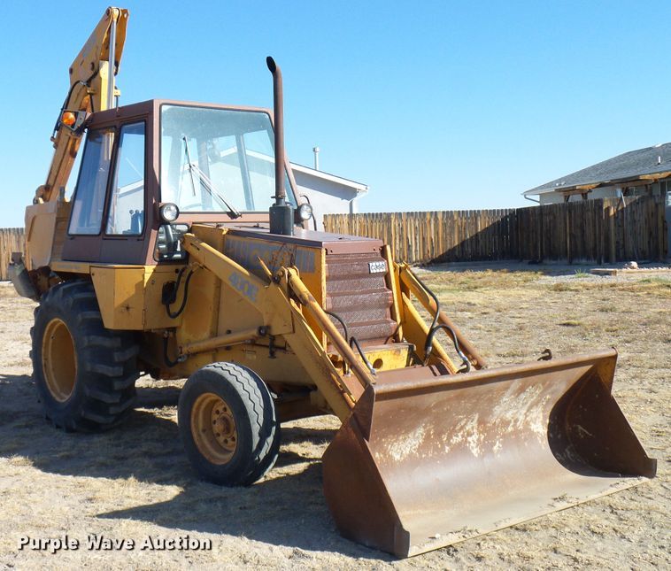 1987 Case 480E backhoe in Pueblo West, CO | Item EP9647 sold | Purple Wave
