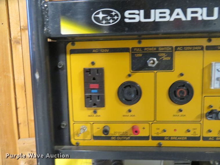 Robin RGV6100 generator in El Dorado, KS | Item EQ9332 sold | Purple Wave