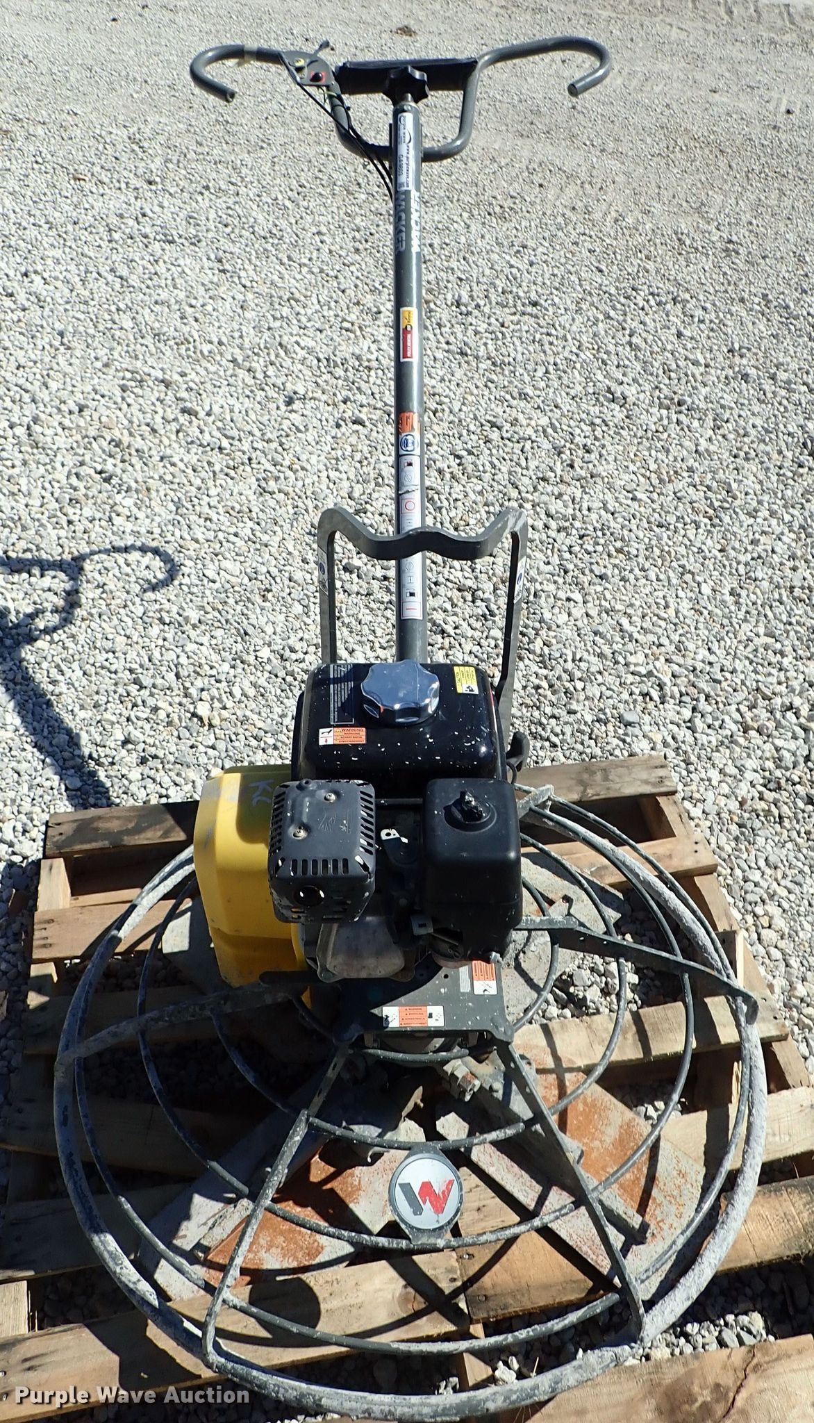 Wacker CT36-5A power trowel in Wichita, KS | Item GA9803 sold | Purple Wave