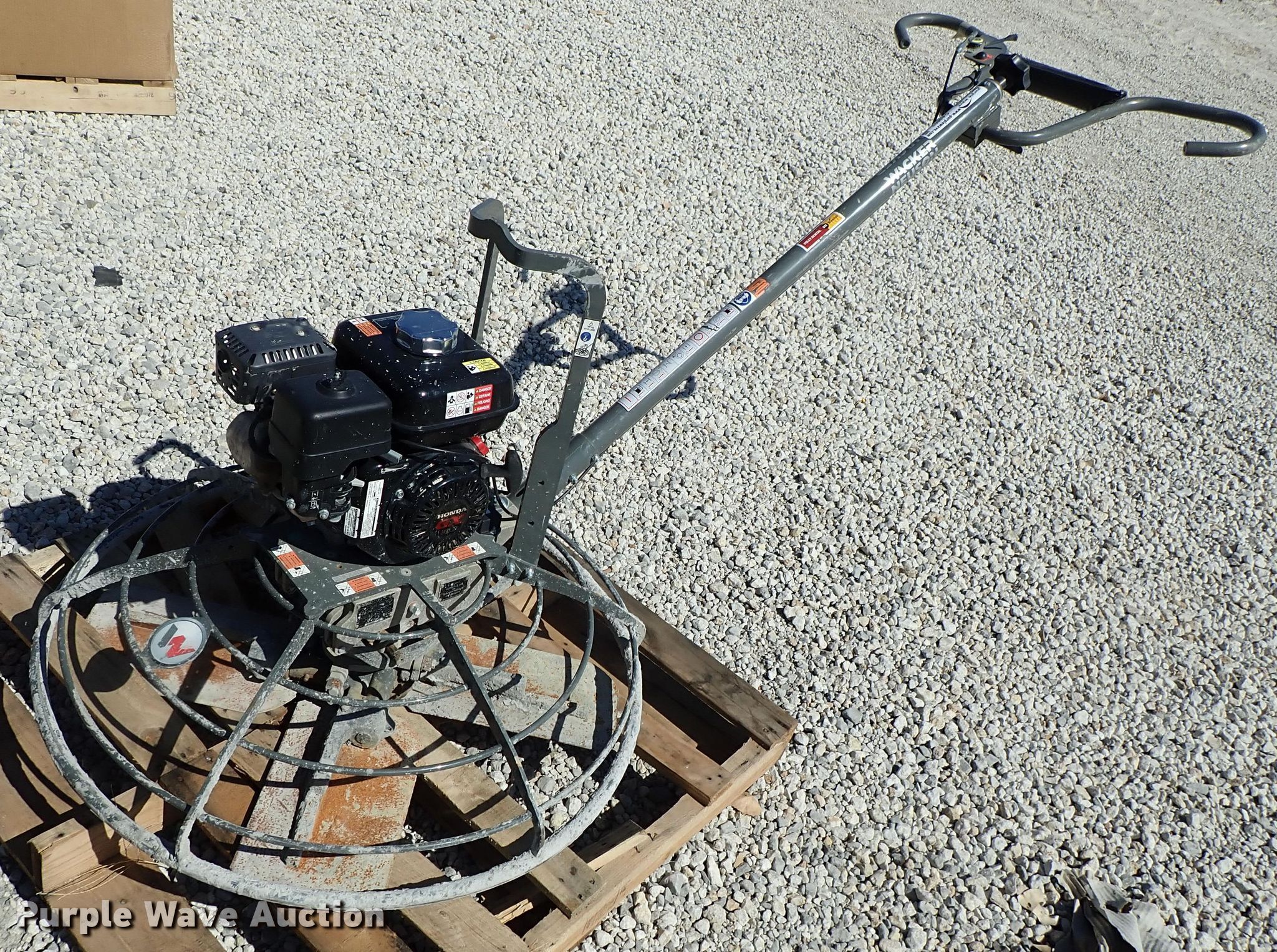 Wacker CT36-5A power trowel in Wichita, KS | Item GA9803 sold | Purple Wave