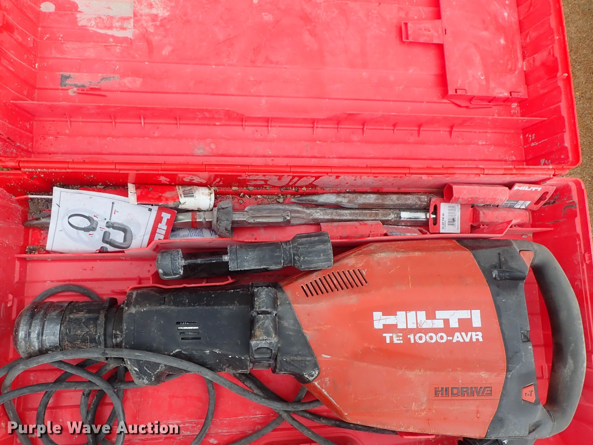 Hilti TE-1000 chipping hammer in Wichita, KS | Item GA9853 sold ...