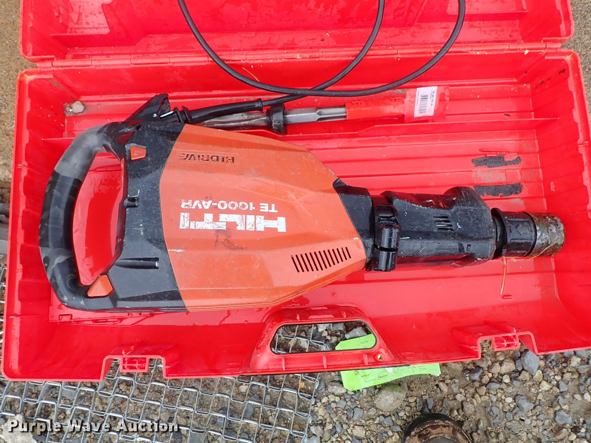 Hilti TE-1000 chipping hammer in Wichita, KS | Item GA9854 sold ...