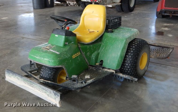 John Deere 1200A bunker rake in Cedar Falls, IA | Item EC9014 sold ...