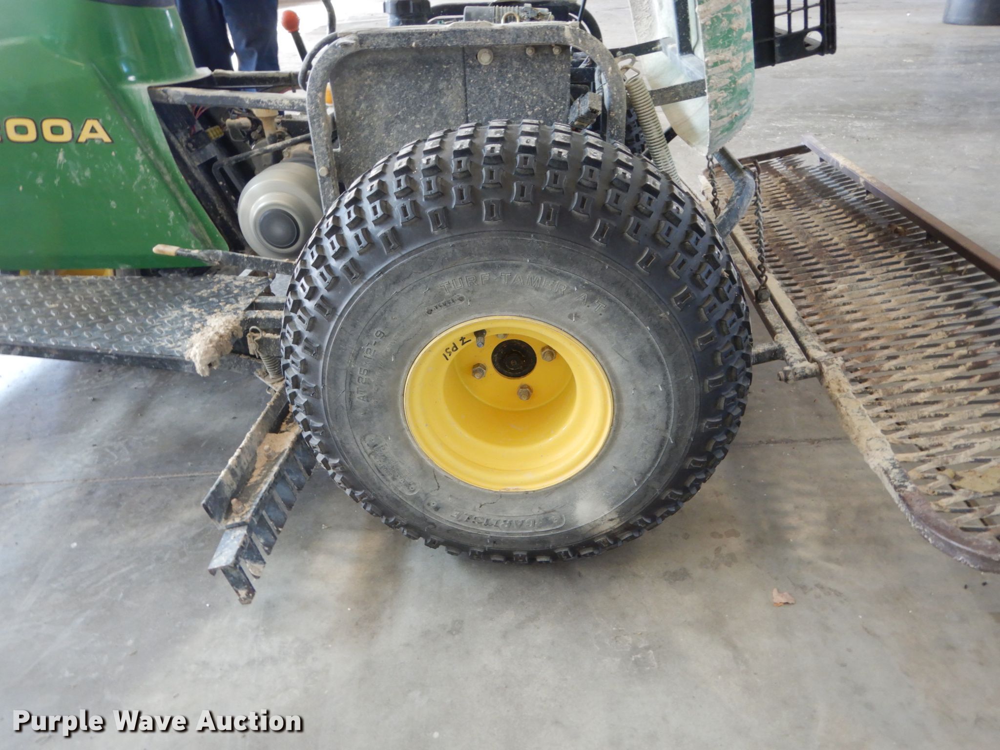 John Deere 1200A bunker rake in Cedar Falls, IA | Item EC9014 sold ...
