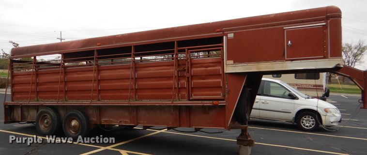1978 Stidham livestock trailer in Manhattan, KS | Item DI2669 sold ...