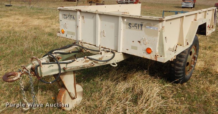 1985 Turtle Mountain utility trailer in Brookville, KS | Item FJ9848 ...
