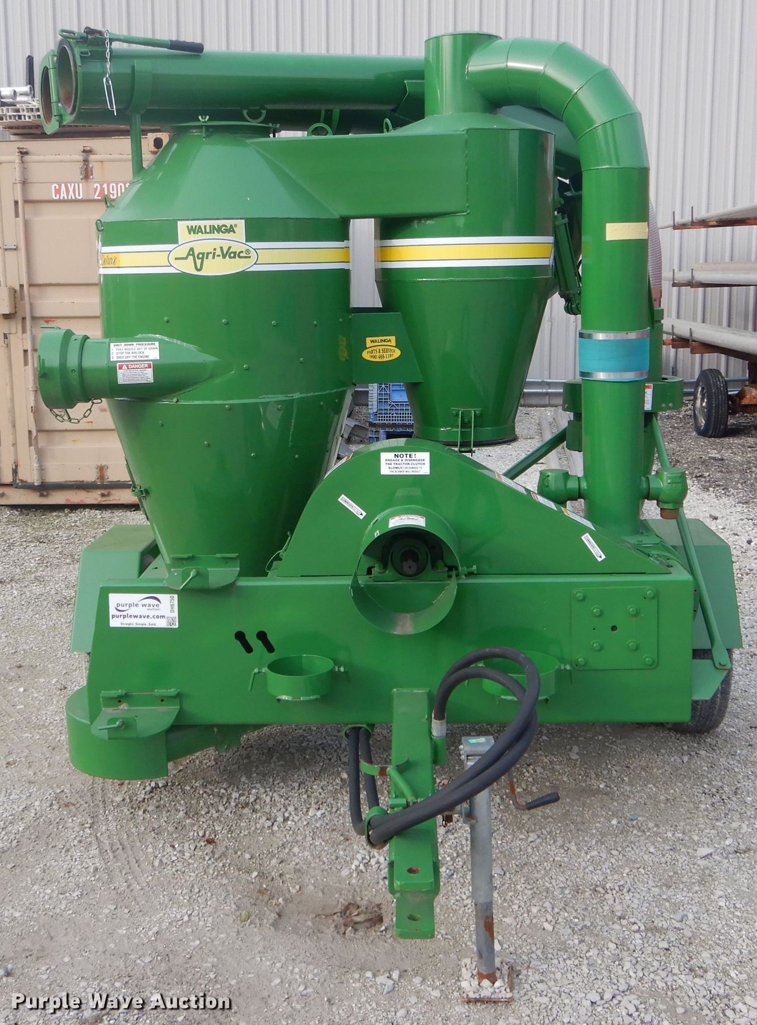 Walinga 7614 Deluxe grain vacuum in Wayland, MI | Item DH6750 sold ...