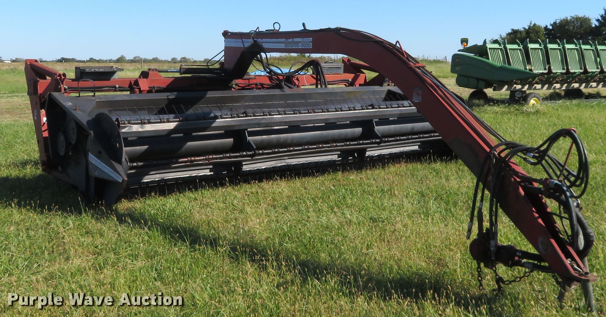 1995 MacDon 5000 Hydroswing swather in El Dorado, KS | Item EQ9309 sold ...
