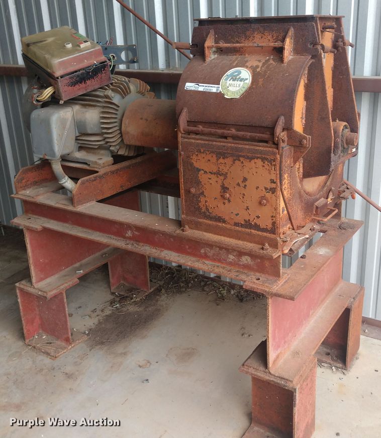 Prater hammer mill in Oxford, KS | Item EQ9361 sold | Purple Wave