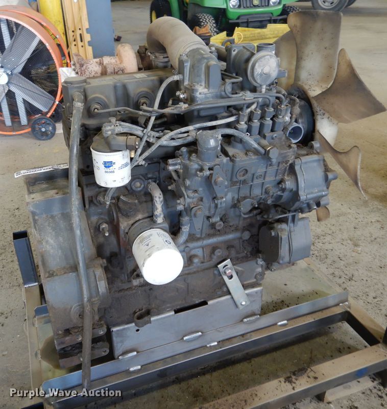 Kubota 3800 DI-T-ET02 3.8L diesel engine in Kansas City, MO | Item ...
