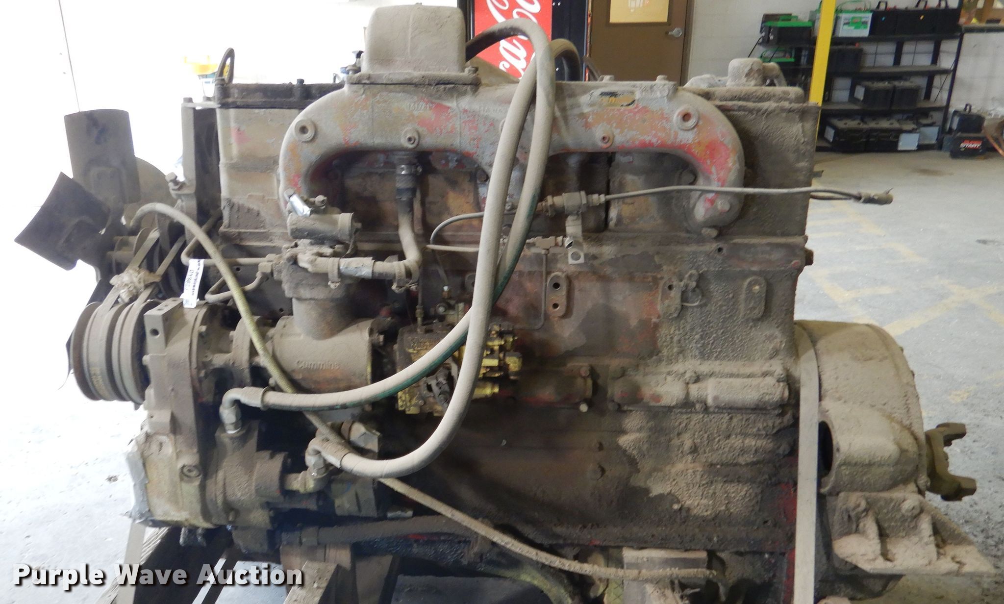 Cummins 855 six cylinder diesel engine in Kansas City, MO | Item DY9823 ...