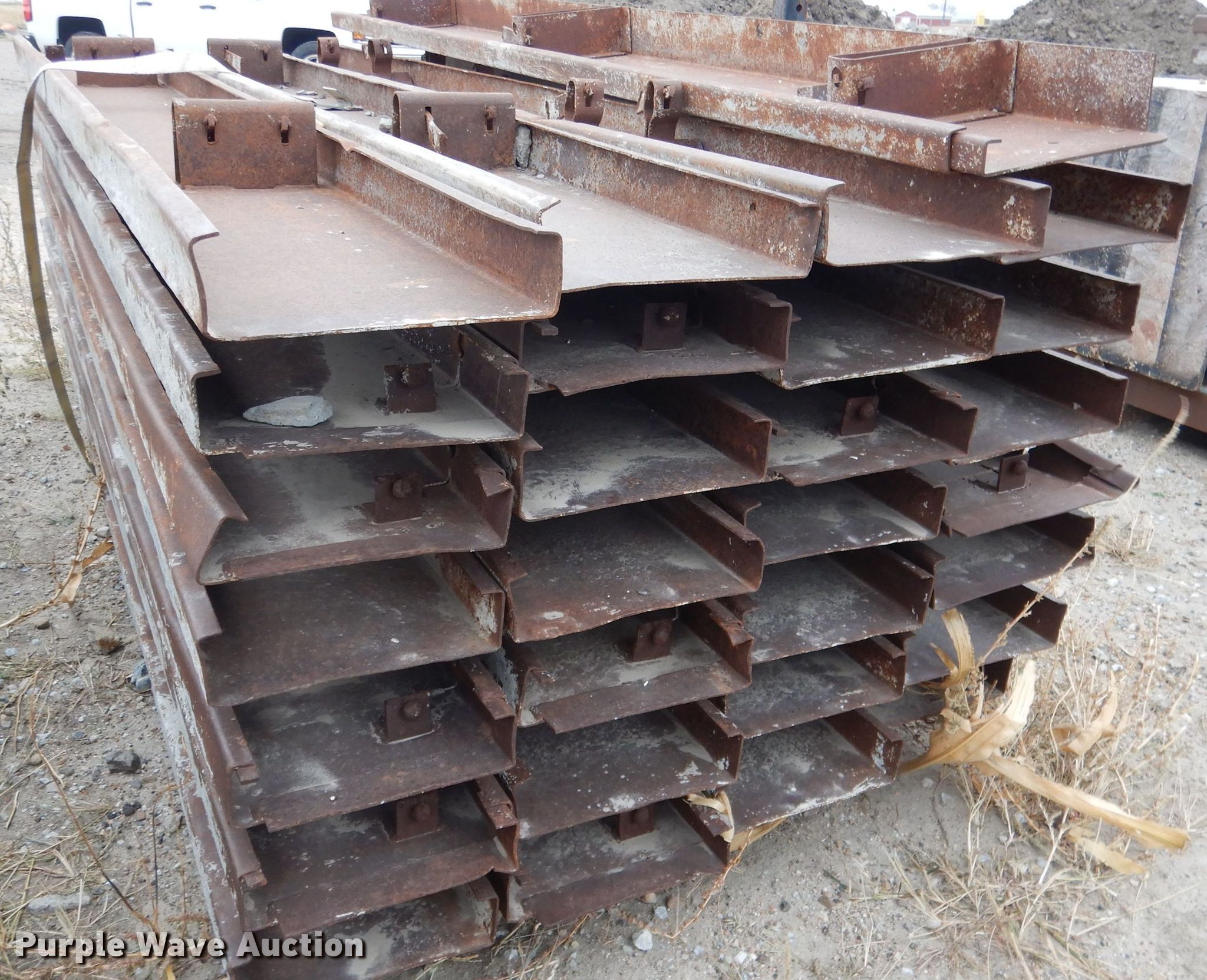 Approximately 40 steel concrete forms in Lexington, NE | Item FA9314 ...