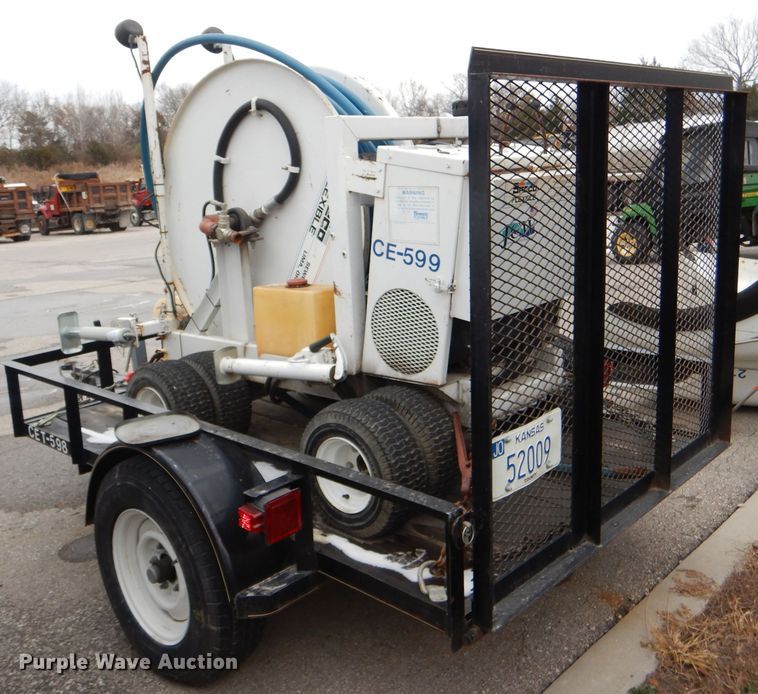 Sreco EMSP6 flexible sewer rodding easement machine in Olathe, KS ...