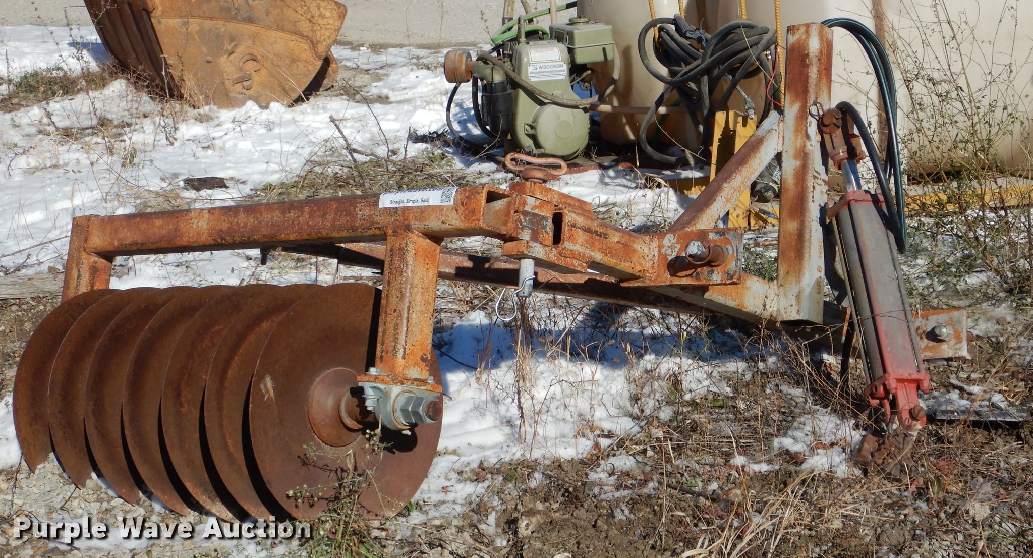Motor grader disk attachment in Plattsburg, MO | Item DH6815 sold ...