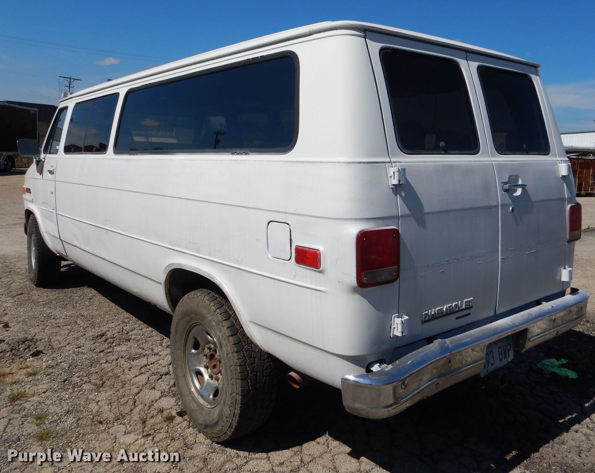 1991 Chevrolet Sport Van G30 van in Caney, KS | Item EY9265 sold ...
