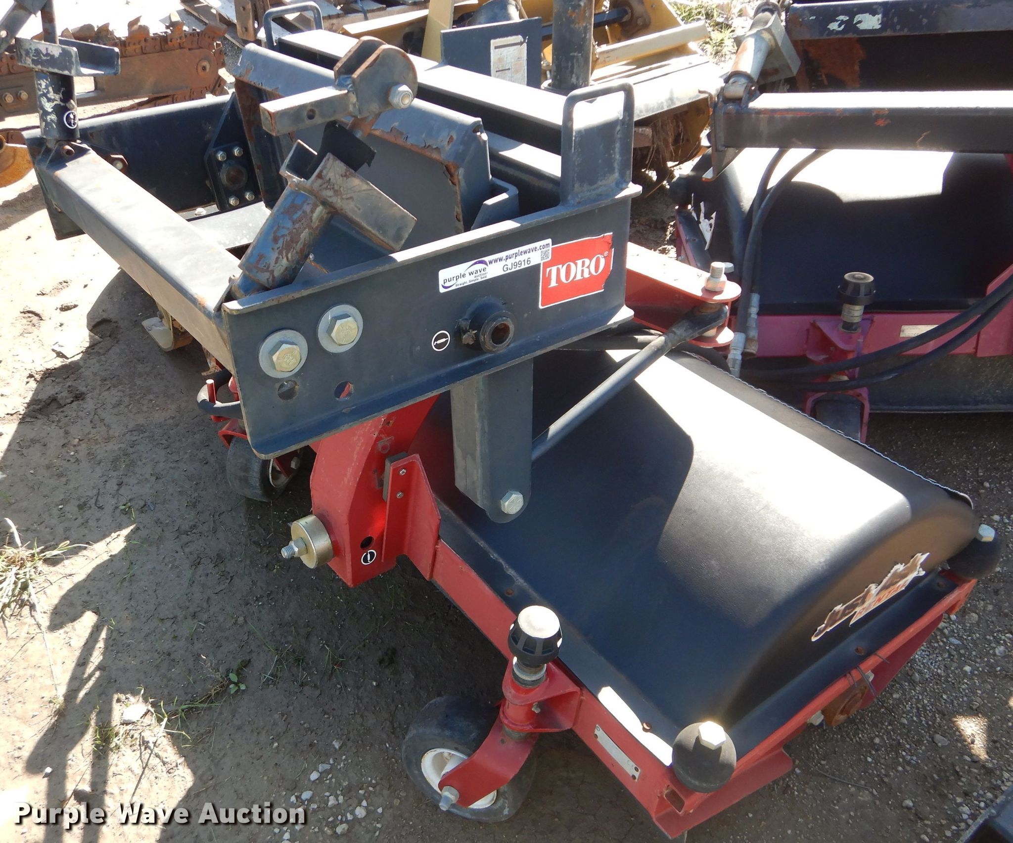 Toro compact utility loader sweeper in Paola, KS | Item GJ9916 sold ...