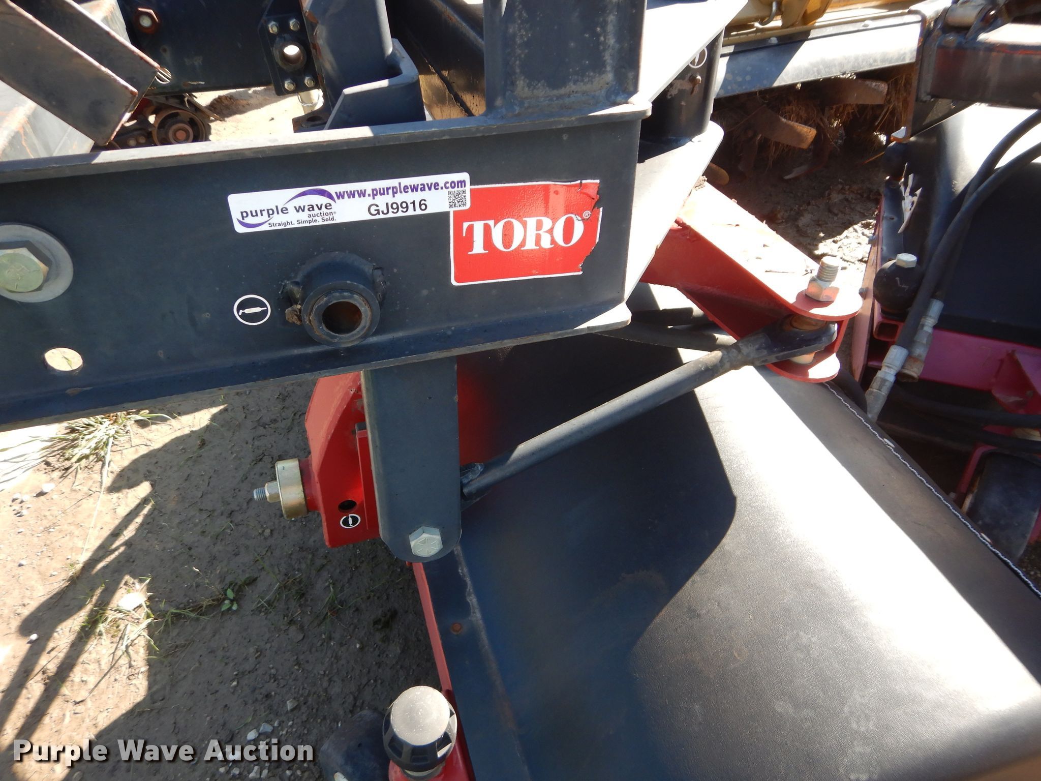 Toro compact utility loader sweeper in Paola, KS | Item GJ9916 sold ...