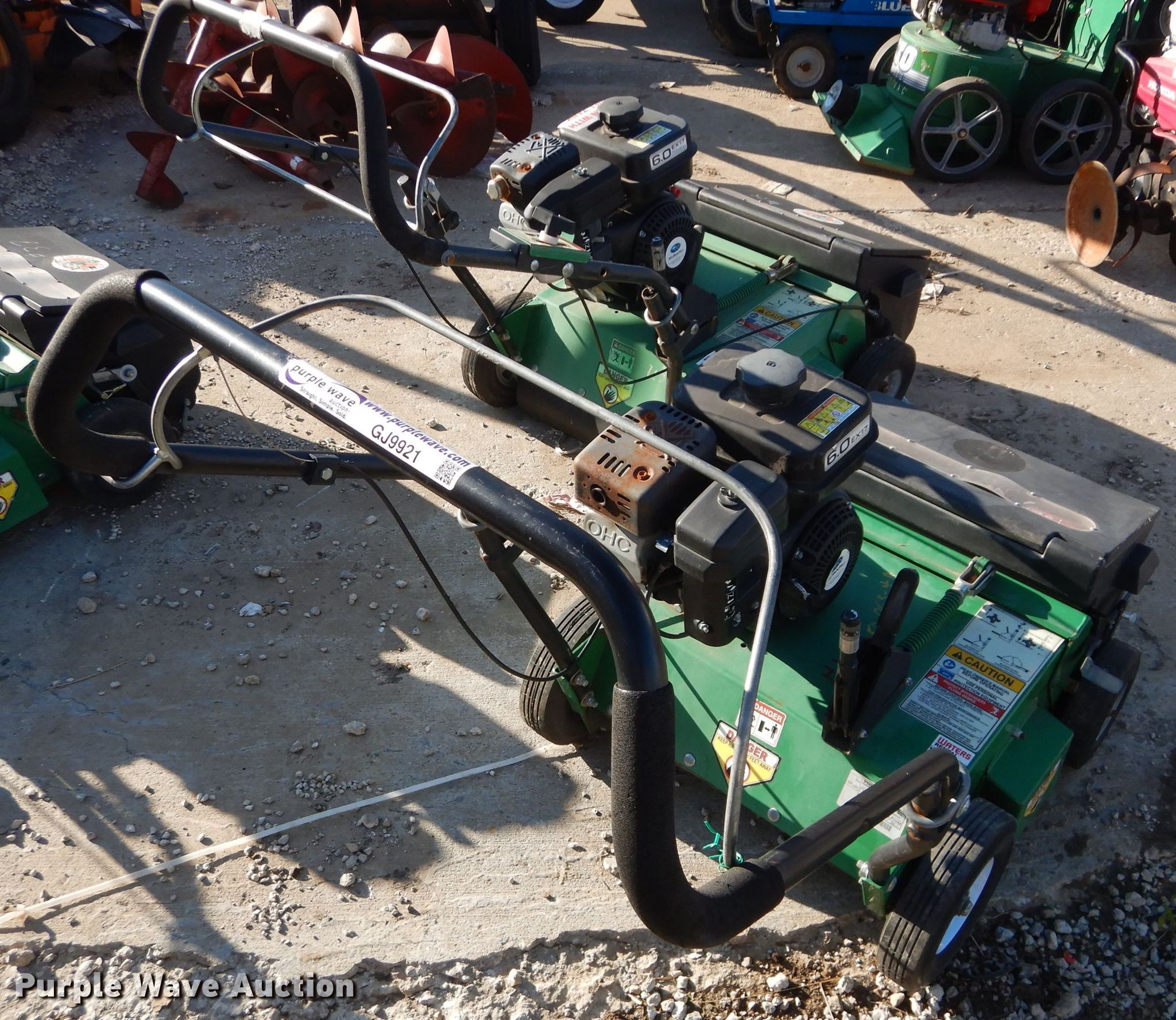 (2) Billy Goat verti cutter/overseeder in Paola, KS | Item GJ9921 sold ...