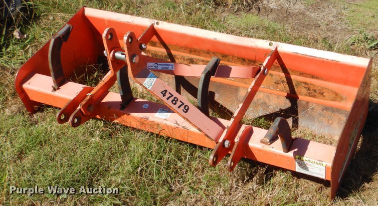 Land Pride BB1260 box blade in Davis, OK | Item GC9607 sold | Purple Wave