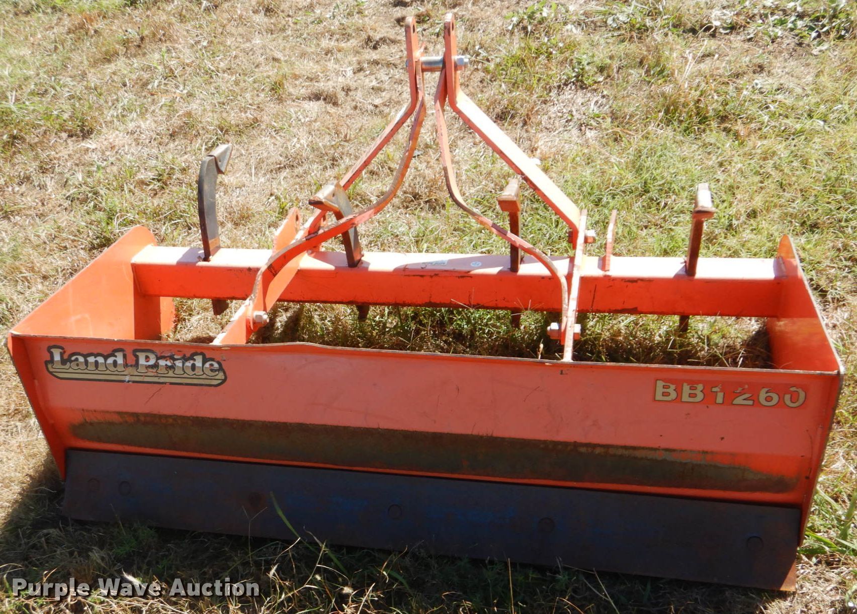 Land Pride BB1260 box blade in Davis, OK | Item GC9607 sold | Purple Wave