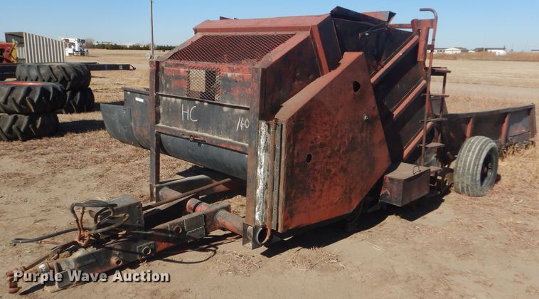 Hesston 4870 square bale processor in Sublette, KS | Item FJ9887 sold ...