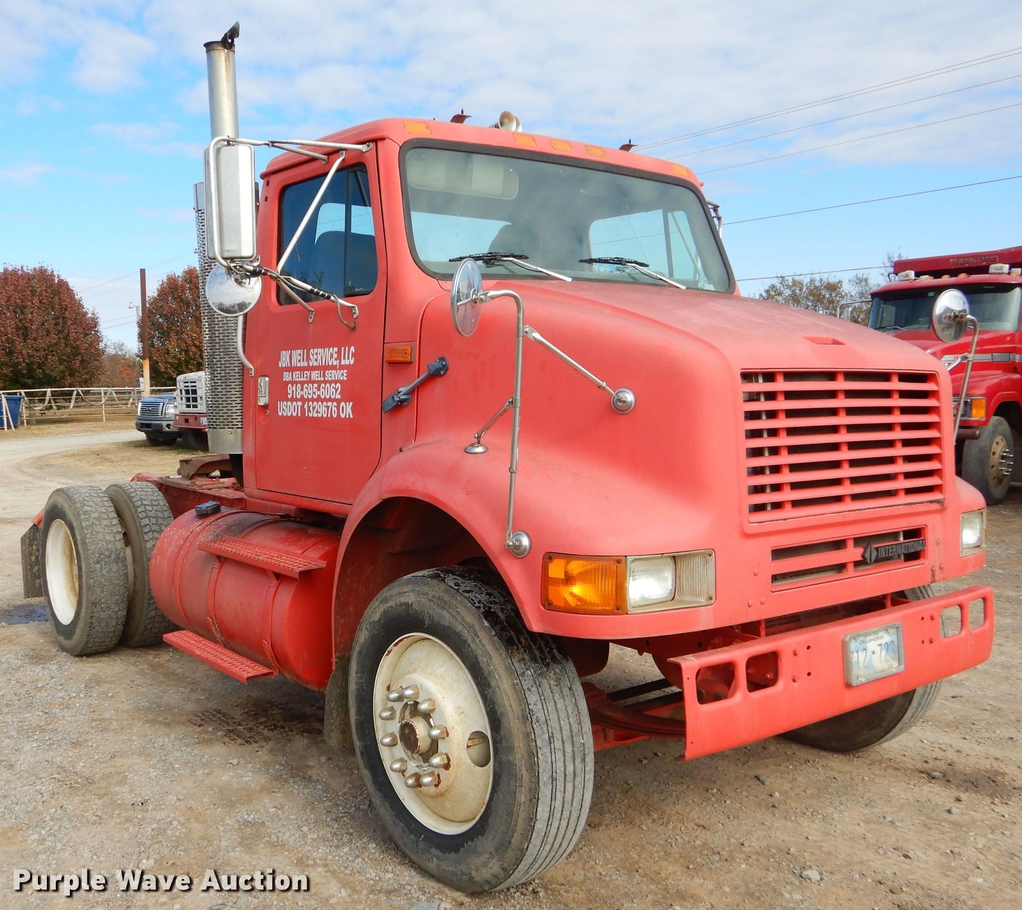 1993 International 8100 semi truck in Barnsdall, OK | Item FA9848 sold ...