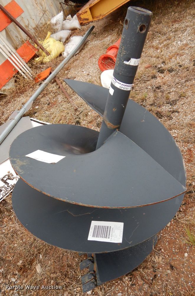 Bobcat auger bit in Oklahoma City, OK | Item GF9751 sold | Purple Wave