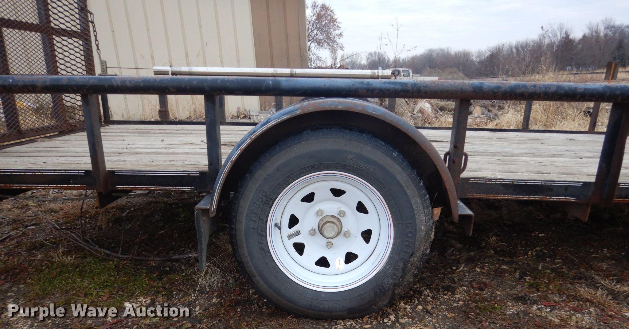 2004 Big Tex utility trailer in Hampton, IA | Item EC9228 sold | Purple ...