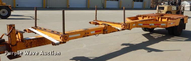 2004 CZ Engineering CZ12KP pole trailer in Linn, MO | Item DH6831 sold ...