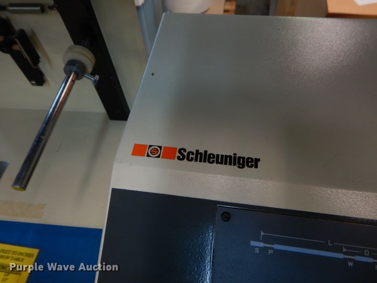 Schleuniger ECOStrip 9300 cutter/stripper in Chanute, KS | Item FA9957 ...
