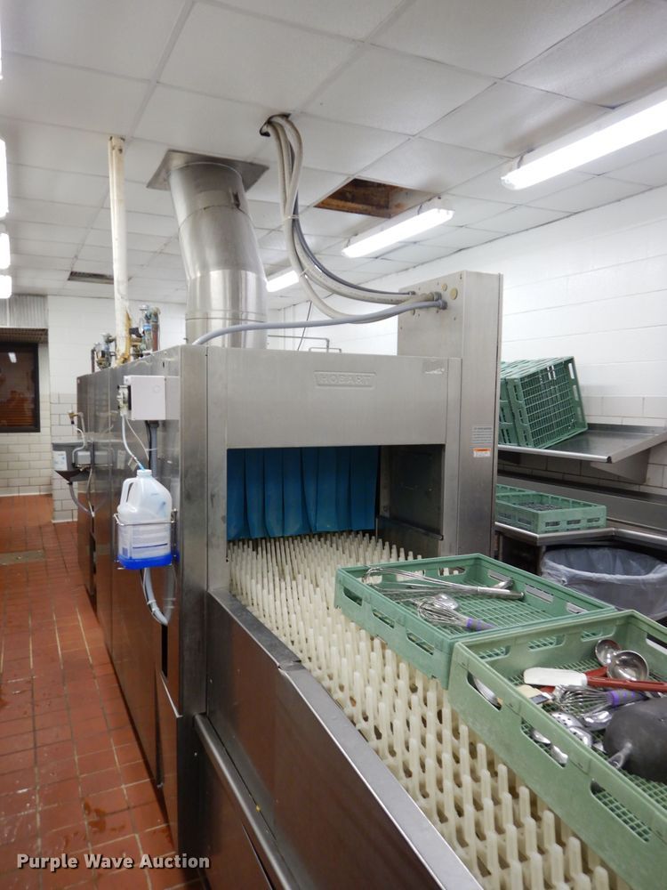 Hobart FT900 dish washer machine with conveyor system in Edmond, OK ...