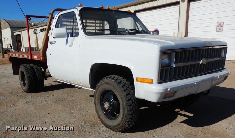 1981 Chevrolet K30 flatbed pickup truck in Morrison, OK | Item GF9934 ...