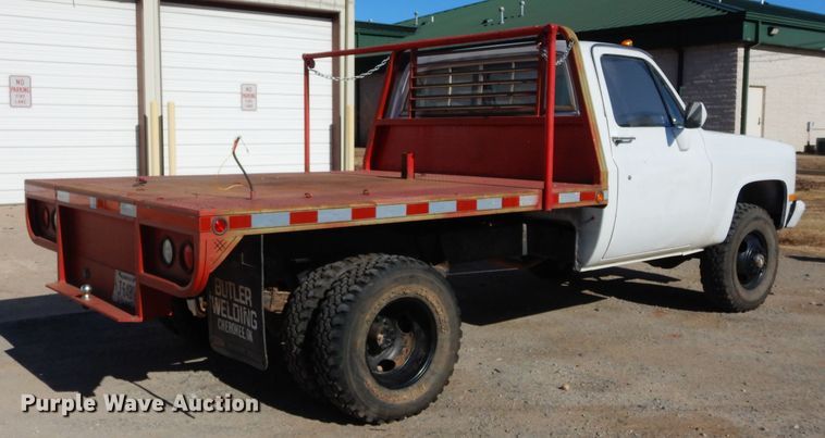 1981 Chevrolet K30 flatbed pickup truck in Morrison, OK | Item GF9934 ...