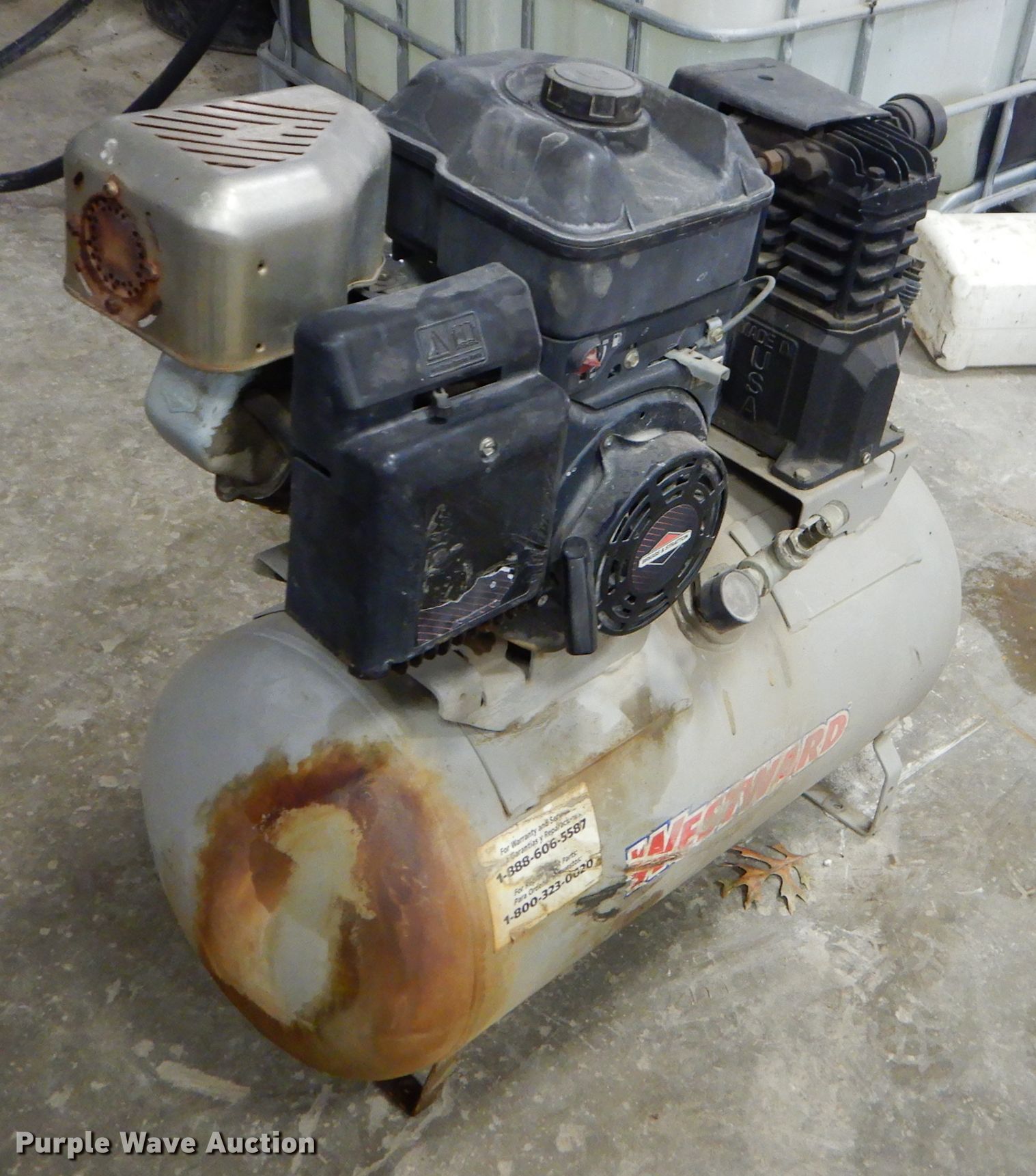 Westward 4B220D air compressor in Independence, KS | Item GB9499 sold ...